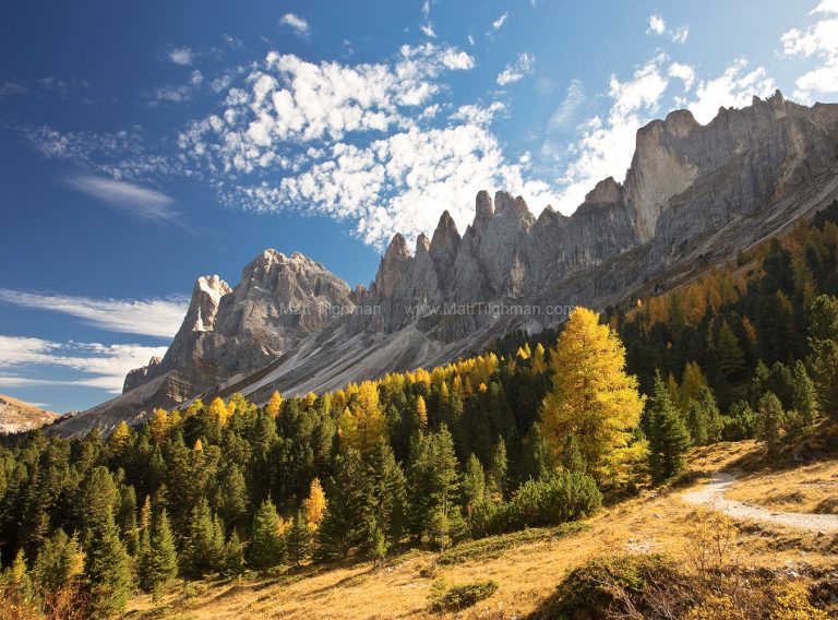 Ascent of the Odle - Dolomites in Autumn - Matt Tilghman Photography